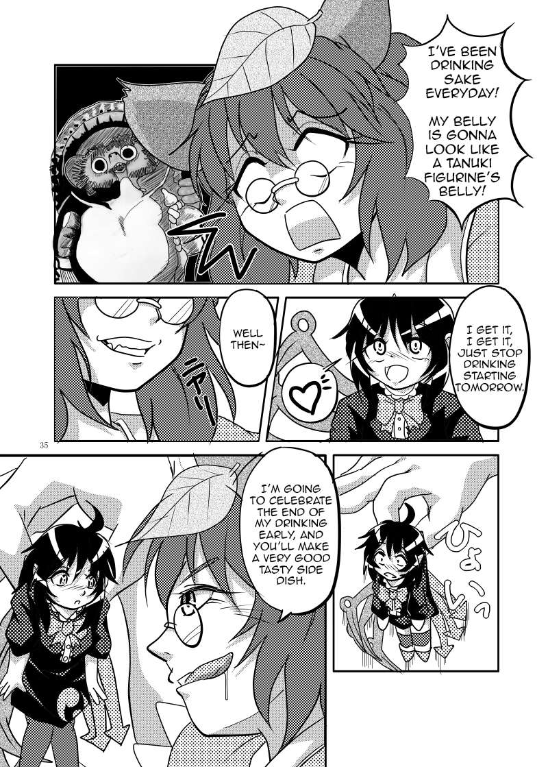 Reading Canned Vore Touhou Project Vore Stew Book Doujinshi Hentai By Unknown 1 Canned